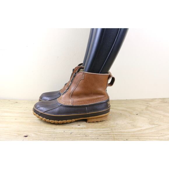 L.L. Bean | Shoes | Vintage Ll Bean Boots Mens 8m Lounger Shearling ...